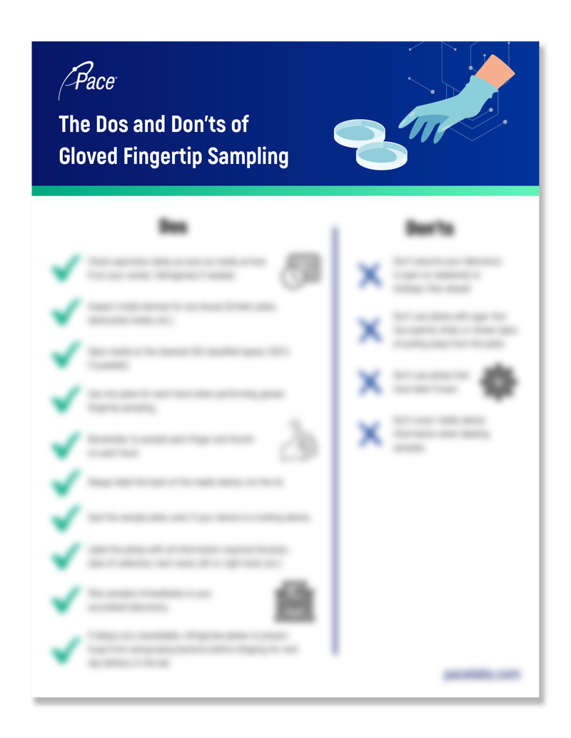 USP 797 Gloved Fingertip Infoguide