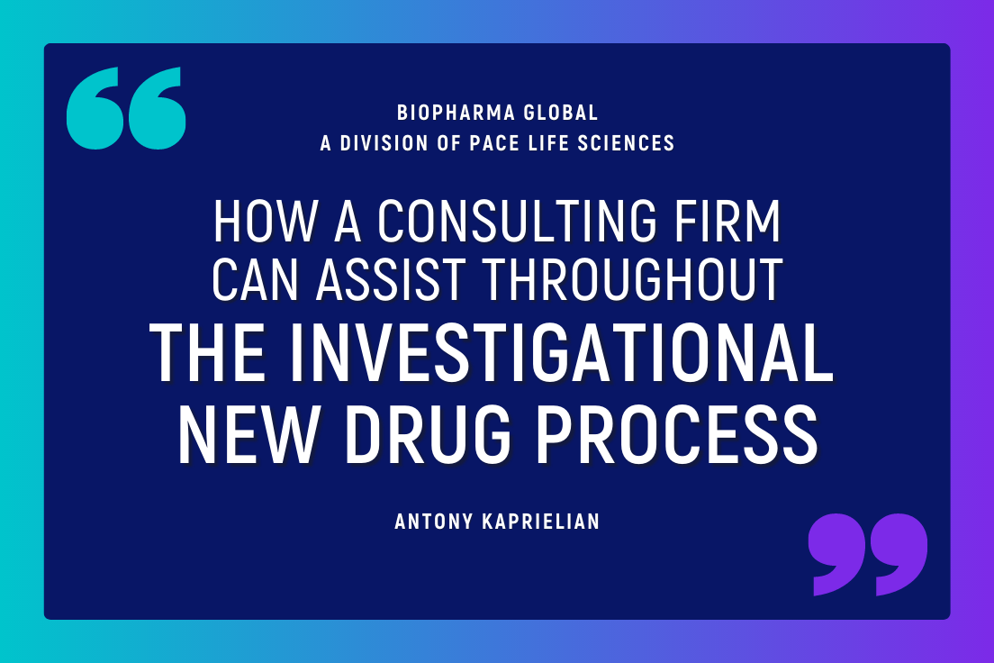 How Consultants Can Assist Throughout the IND Application Process